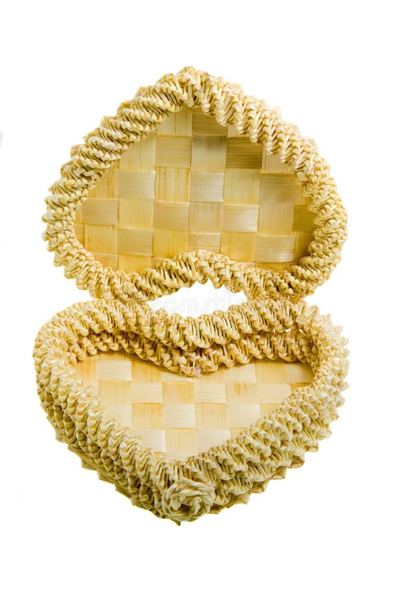 Straw box stock image. Image of isolated, packing, color - 19390155