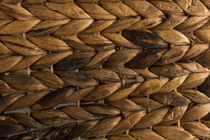 Straw Braid Texture, Woven Rustic Straw Background Stock Image - Image ...