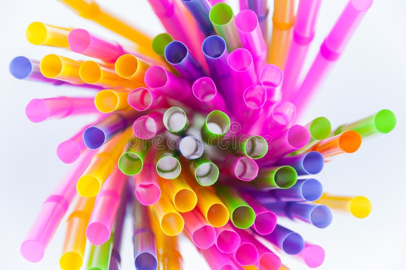 Straw stock photo. Image of white, beverage, bright, vivid - 42522318