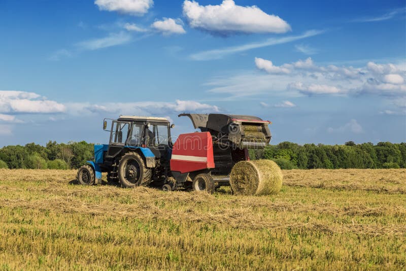 Straw Harvesting with the Help of a Rotary Roll Forming Machine Stock ...