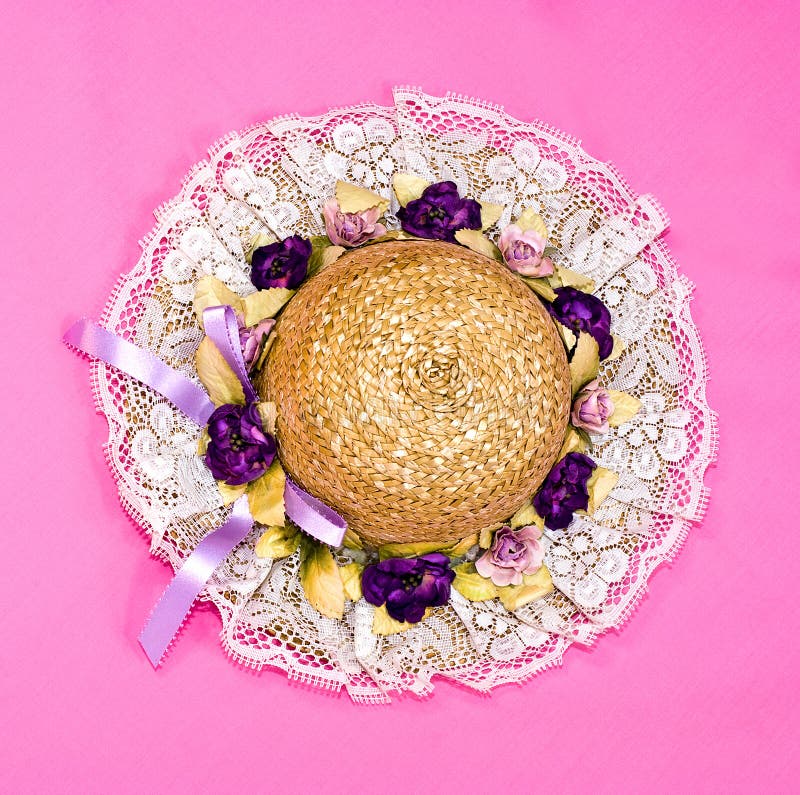 Easter hat stock image. Image of space, fashion, easter - 12665951