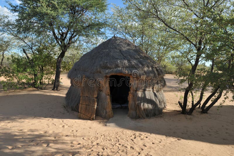 Straw hut stock photo. Image of sunny, straw, poverty - 24381344