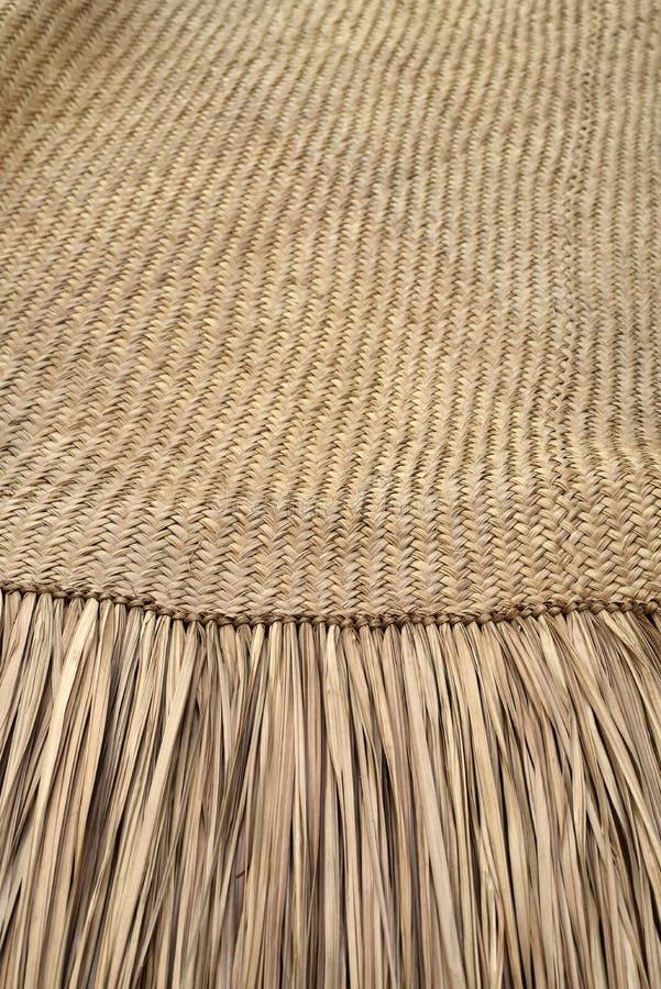 Straw Mat Brazilian Indigenous Handicraft Ideal for Texture Background ...