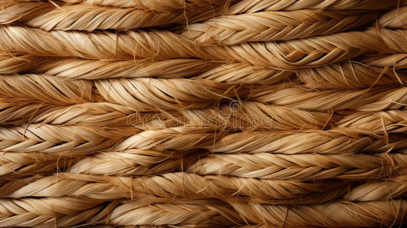 Straw Mat Texture. Generative AI. Stock Illustration - Illustration of ...