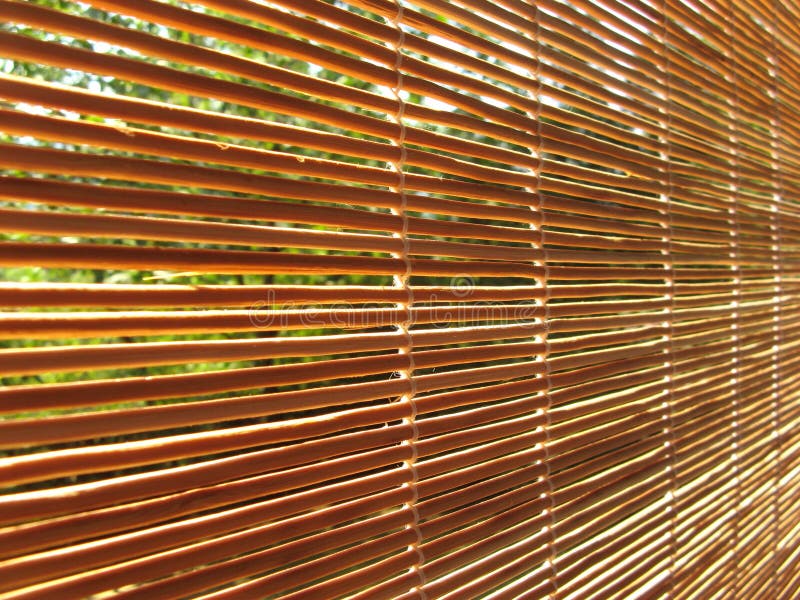 Straw roller shade stock image. Image of straws, roll - 10889557