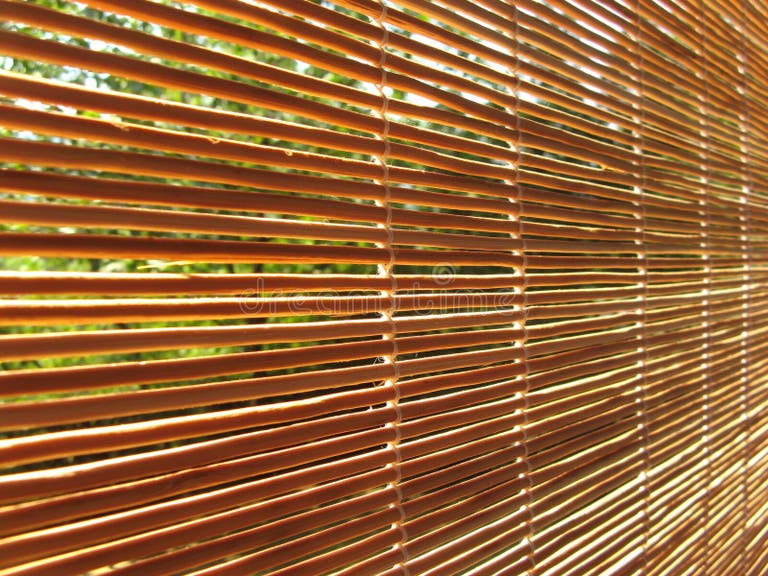 Straw roller shade stock image. Image of straws, roll - 10889557