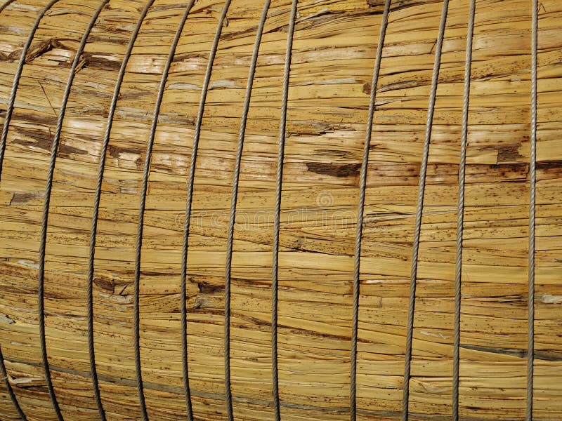 Straw roof texture. stock image. Image of tribe, straw - 77161395