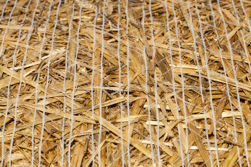 Straw stack stock photo. Image of natural, abstract - 121758324