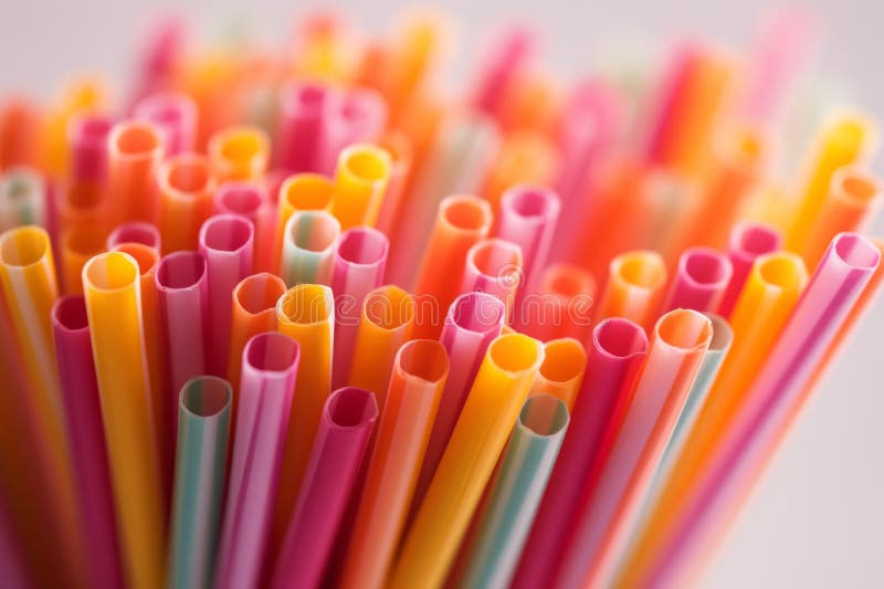 Straw Straws Plastic Drinking Background Colourful Full Screen Many ...