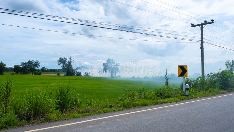 After the Straw Was Set on Fire, the Wind Began To Blow and Smoke ...
