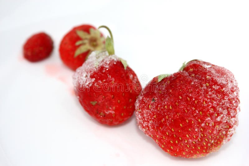 Strawberries stock photo. Image of yellow, ripe, white - 13041948