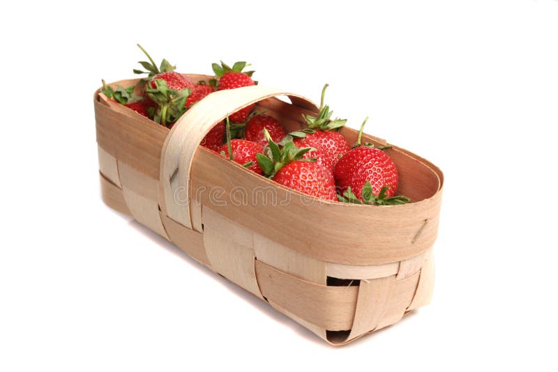 Strawberries In Basket Picture. Image: 2675948