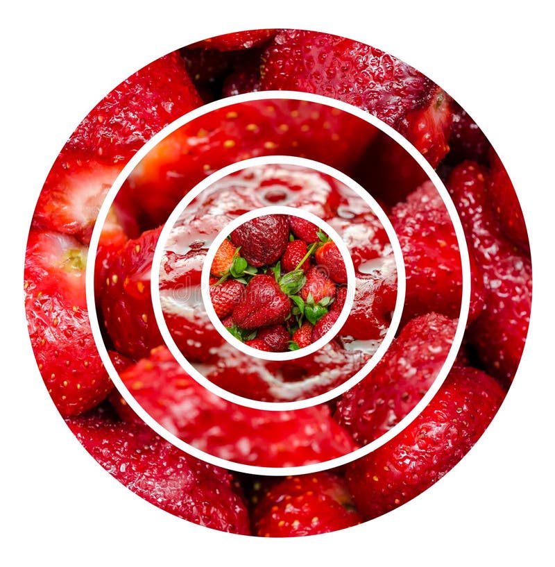 Strawberries Fruits Background Stock Photo - Image of natural, closeup ...