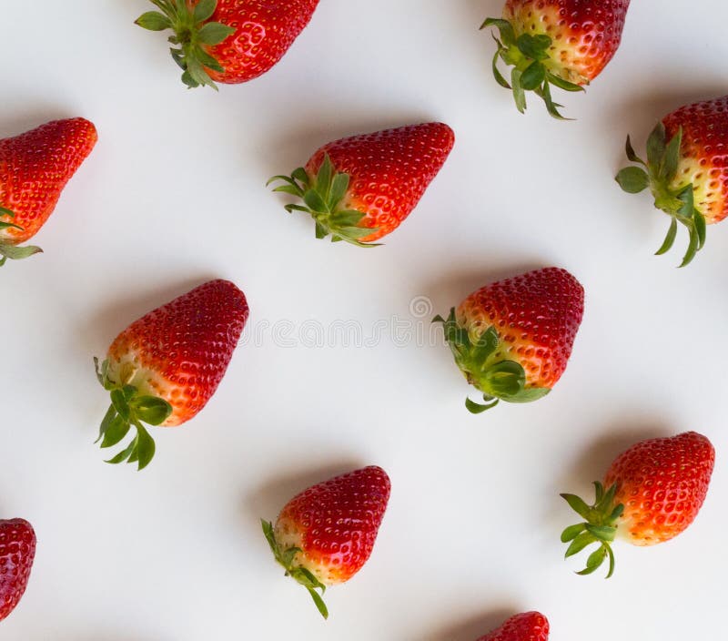 Strawberries pattern stock photo. Image of texture, design - 117789560