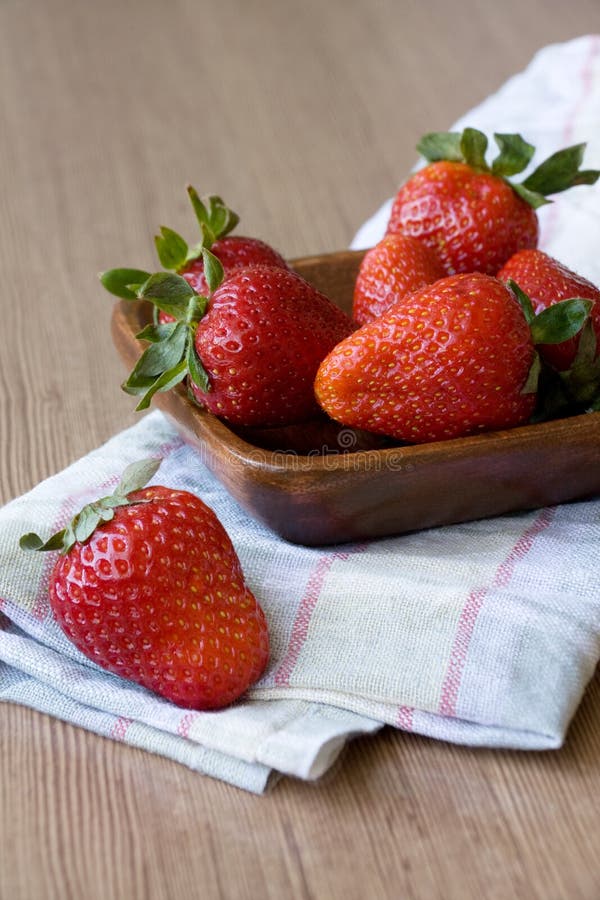 Strawberries on Plate stock photo. Image of eating, juicy - 19835128