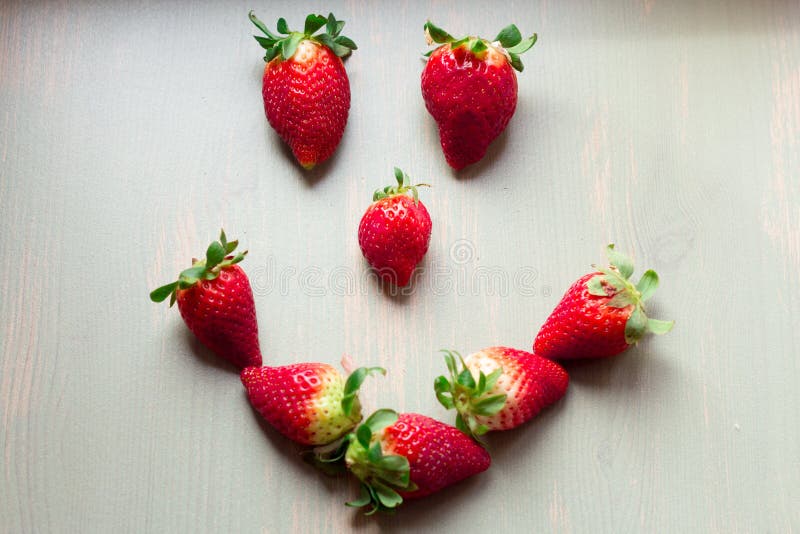 Strawberry smile stock image. Image of face, eyes, smile - 113639725