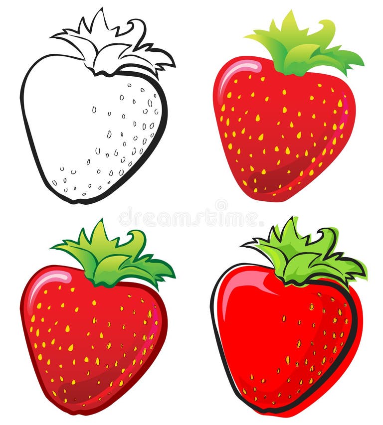 Strawberry Variation Stock Illustrations – 6,691 Strawberry Variation ...
