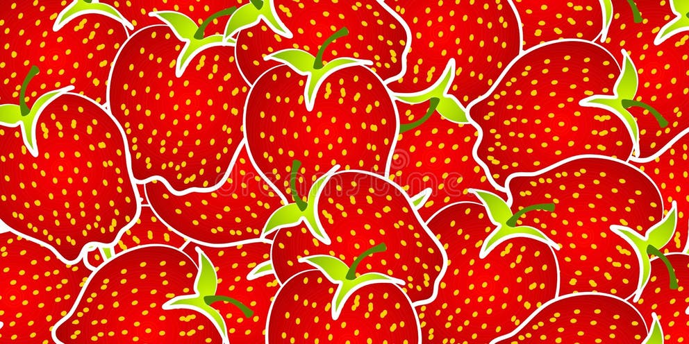 Textures Strawberry Stock Illustrations – 17,291 Textures Strawberry ...