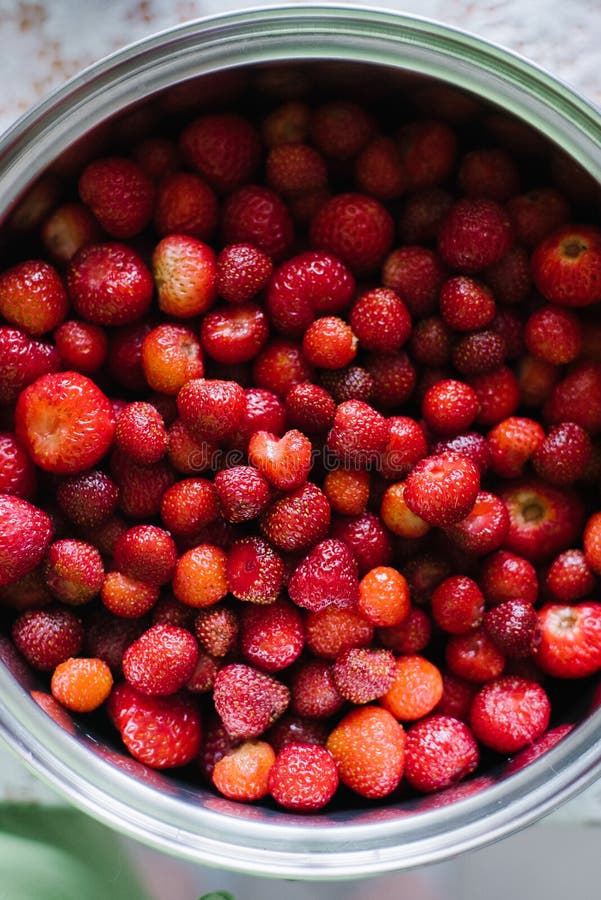 Strawberry Berry Background Close-up Stock Image - Image of ripe, meal ...