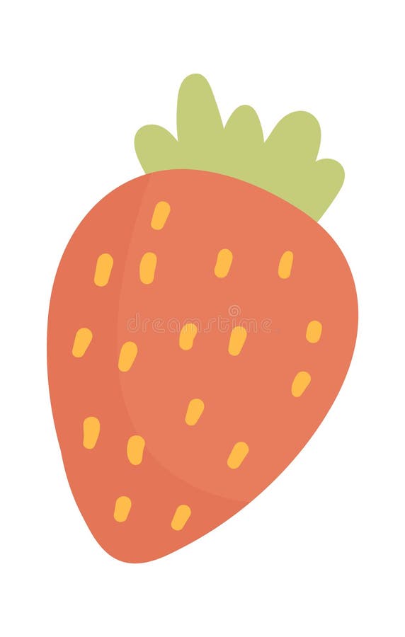 Strawberry Berry Icon stock vector. Illustration of vector - 275428616