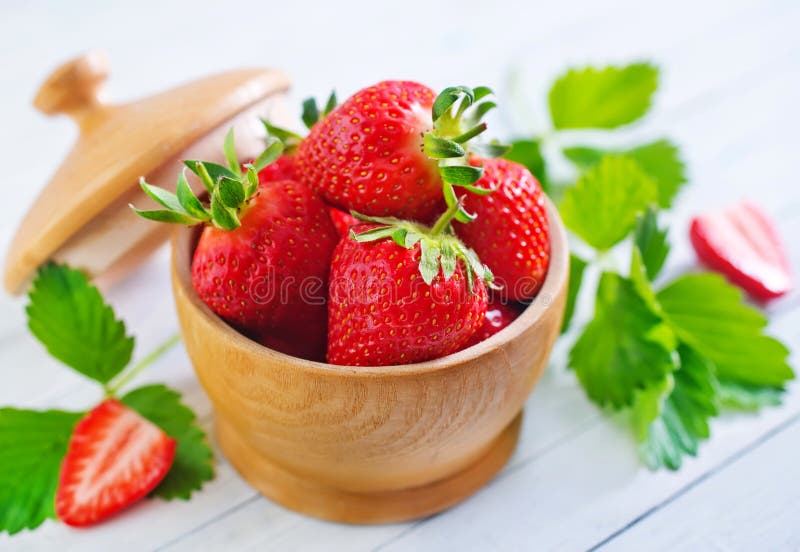 Strawberry stock image. Image of nutrition, plate, bowl - 53945549