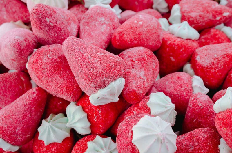 Strawberry candies stock image. Image of multicolored - 112026841