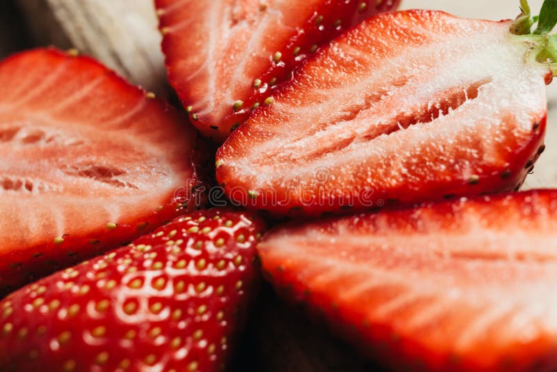 Strawberry Close Up,Fresh Ripe Perfect Strawberry,wallpaper Stock Image ...