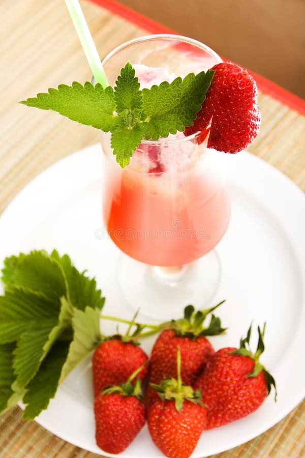 Strawberry cocktail stock photo. Image of healthy, daiquiri - 5342026