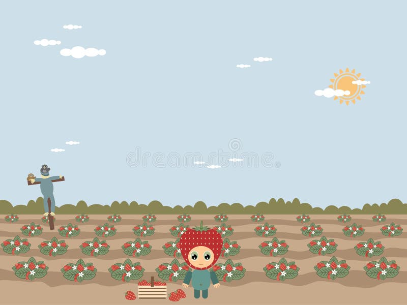 Farm stock vector. Illustration of tractor, barn, tree - 14177131