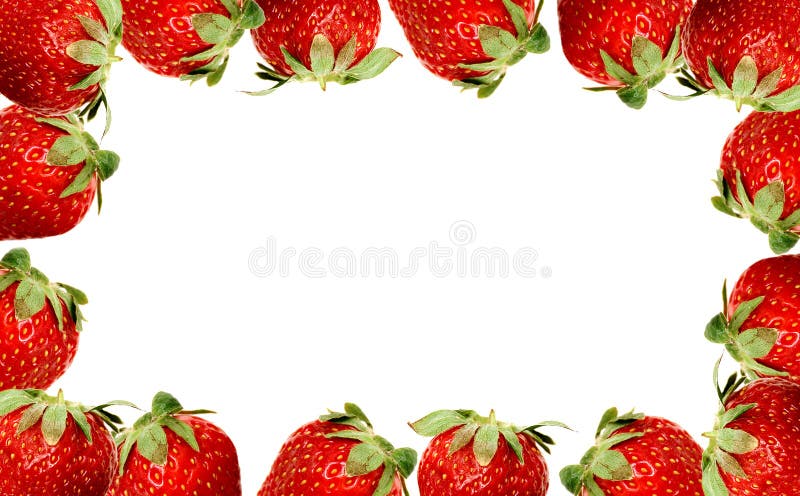Strawberry Border / Divider Stock Vector - Illustration of borders ...
