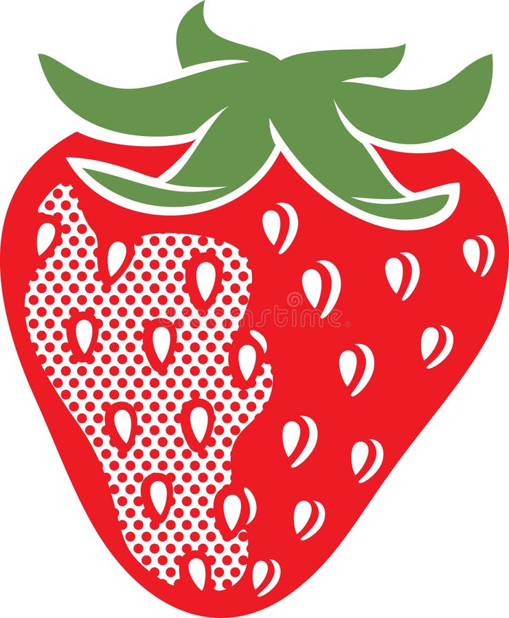 Strawberry Fruit Color Vector Stock Vector Illustration Of Packaging