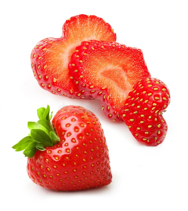 Strawberry Heart Shape Berry Stock Image - Image of perfect, diet: 51197707