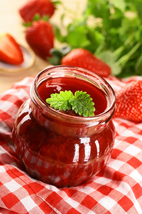 Strawberry Jam stock image. Image of agriculture, jelly - 16409863