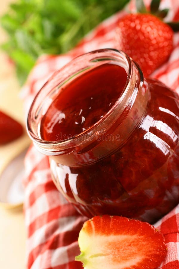 Strawberry Jam stock image. Image of spread, delicious - 16409897