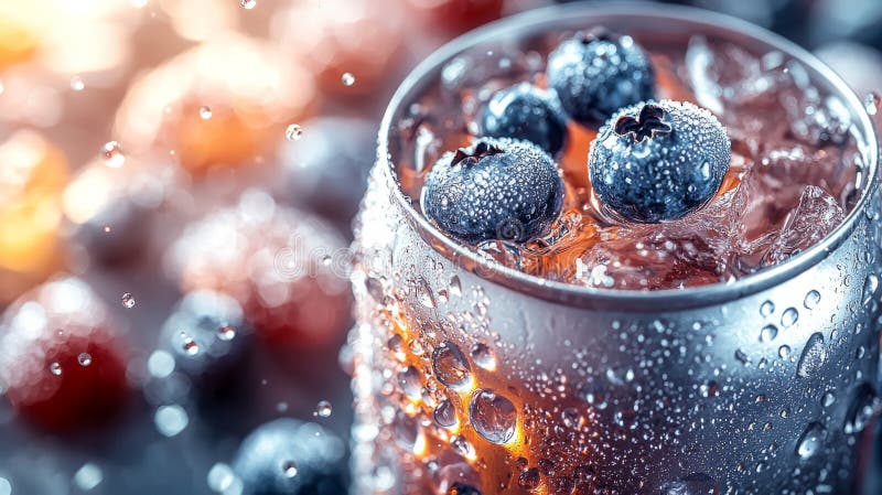 Strawberry Jam in Glass Jar and Falling Pieces of Strawberry ...
