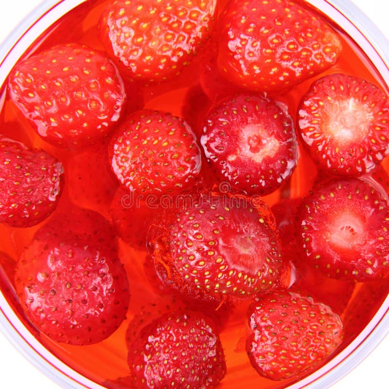 Strawberry Jelly stock image. Image of nutrient, summer - 20456645