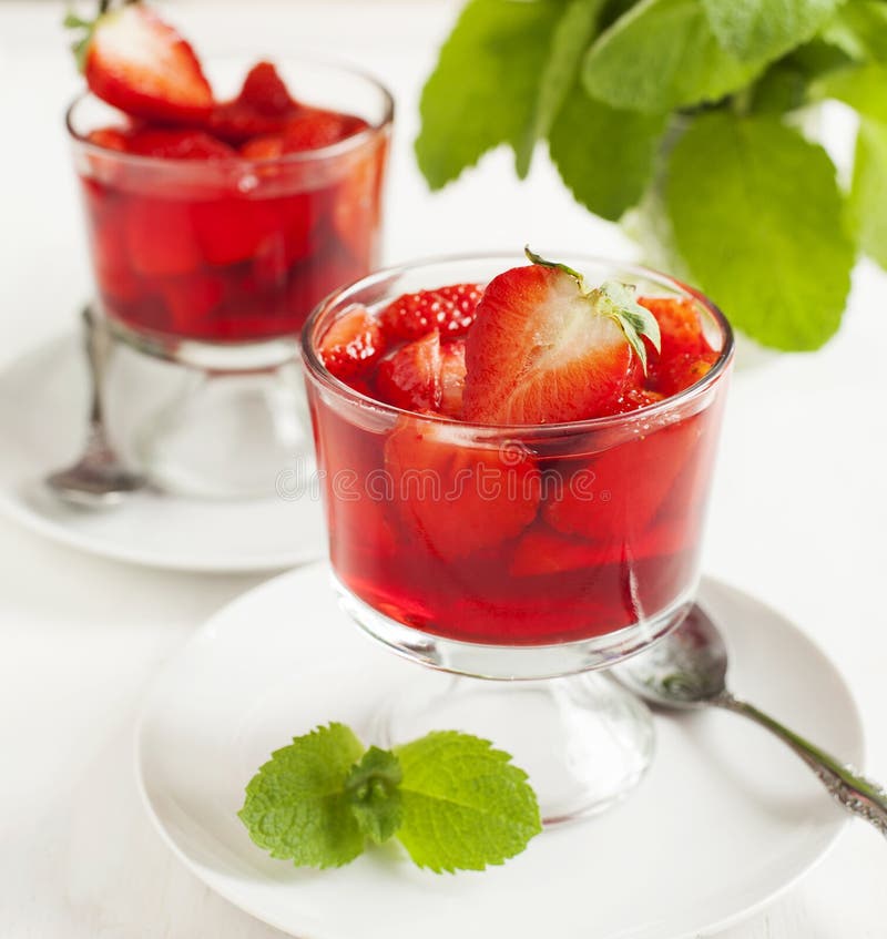 Strawberry jelly stock image. Image of flavored, tasty - 41883213
