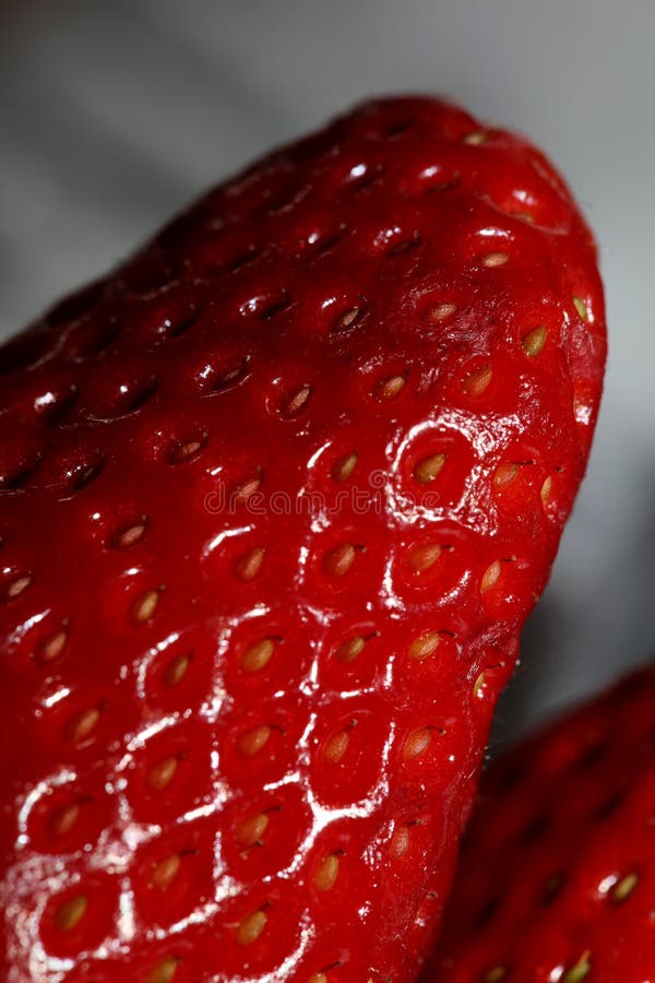Strawberry Macro Background Modern High Quality Prints Stock Photo ...
