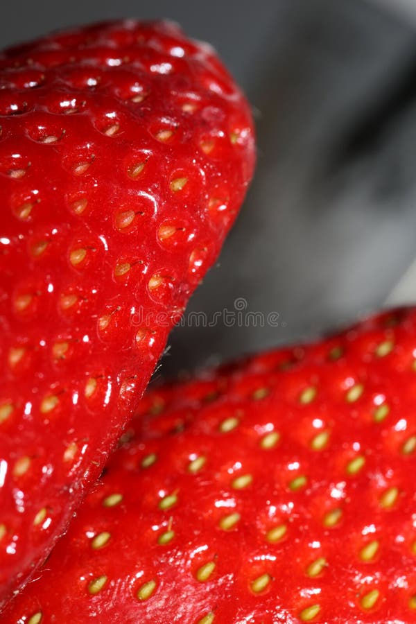 Strawberry Macro Background Modern High Quality Prints Stock Image ...