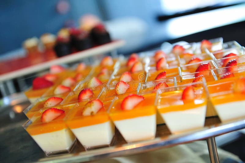 Strawberry and Mango Desserts Stock Photo - Image of taste, food: 22359252