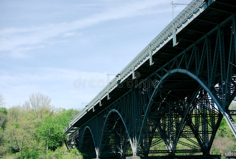 Strawberry Mansion Bridge stock image. Image of pennsylvania - 96846691
