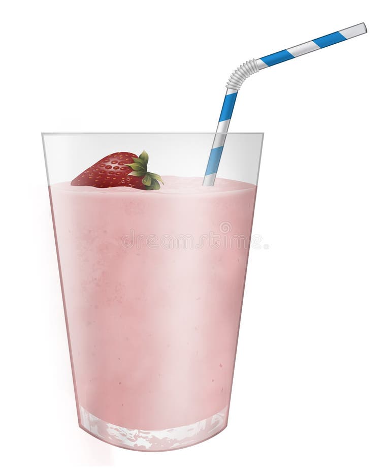 Strawberry Milk Shake Stock Illustrations – 9,406 Strawberry Milk Shake ...
