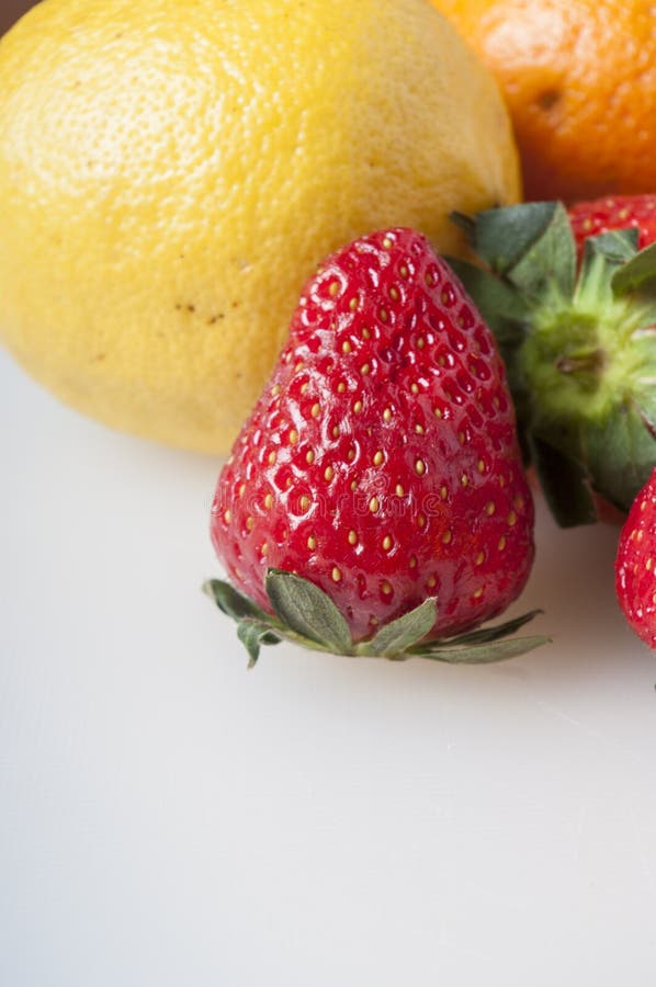 Strawberry and orange stock photo. Image of culinary - 41323150