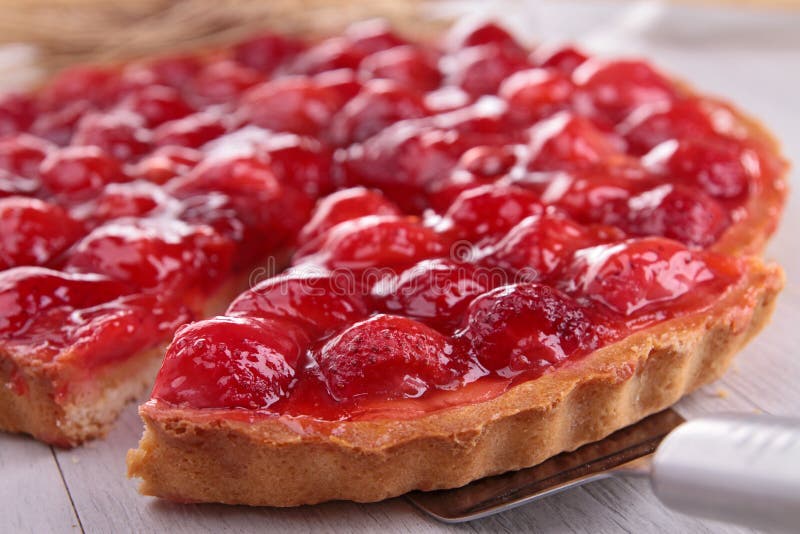 Strawberry pastry stock image. Image of food, bake, cuisine - 28553611