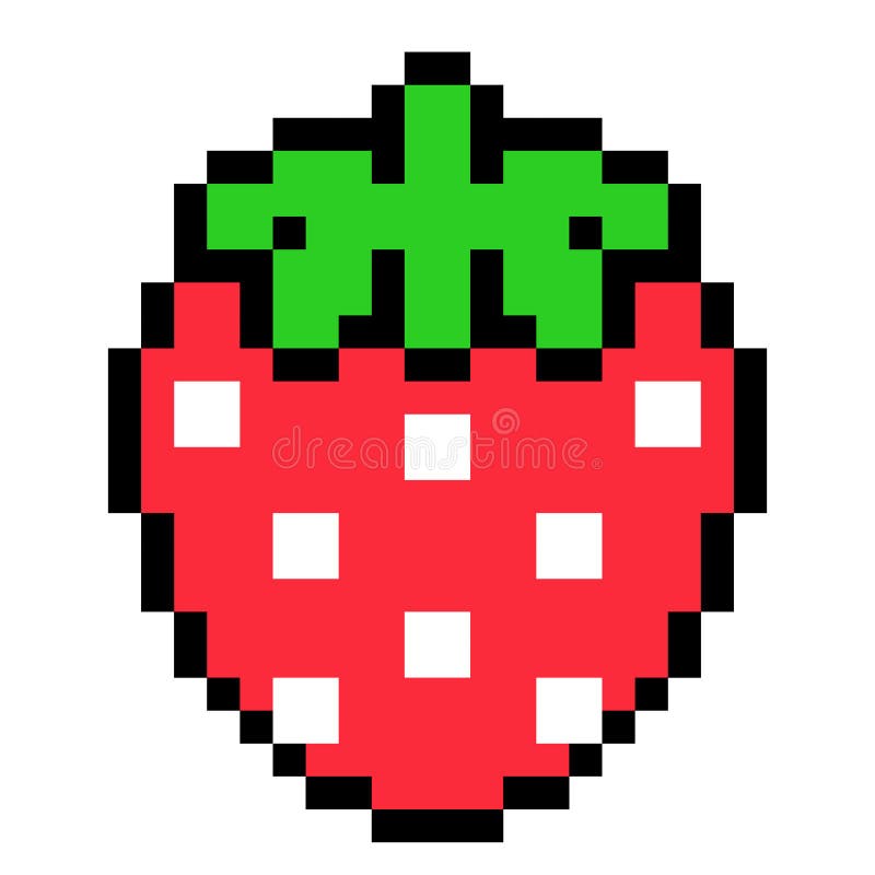 Strawberry Pixel Seamless Pattern Stock Vector - Illustration of ... Strawberry Pixel Seamless Pattern Stock Vector - Illustration of ...