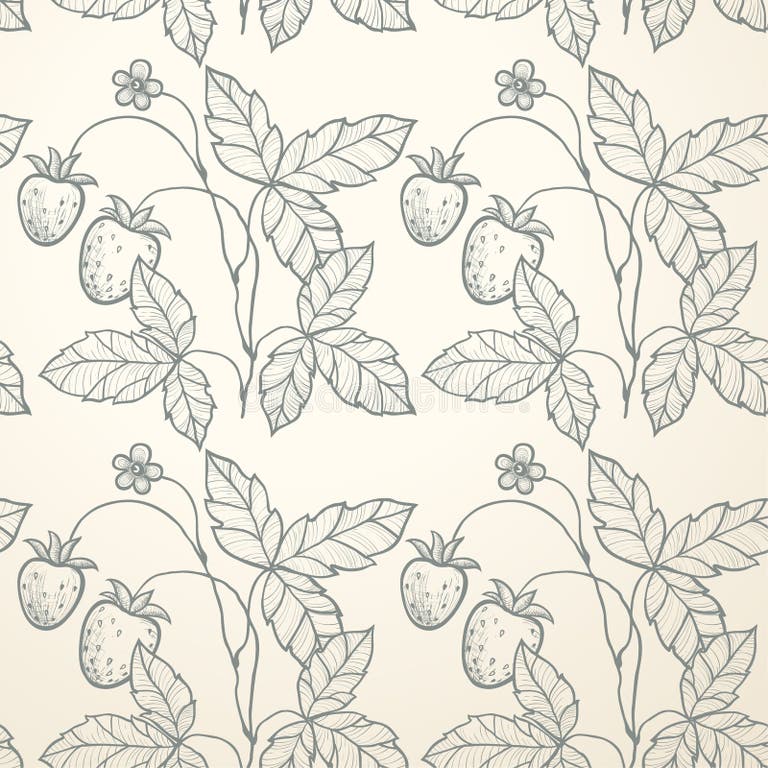 Strawberry Vine Stock Illustrations – 3,748 Strawberry Vine Stock ...