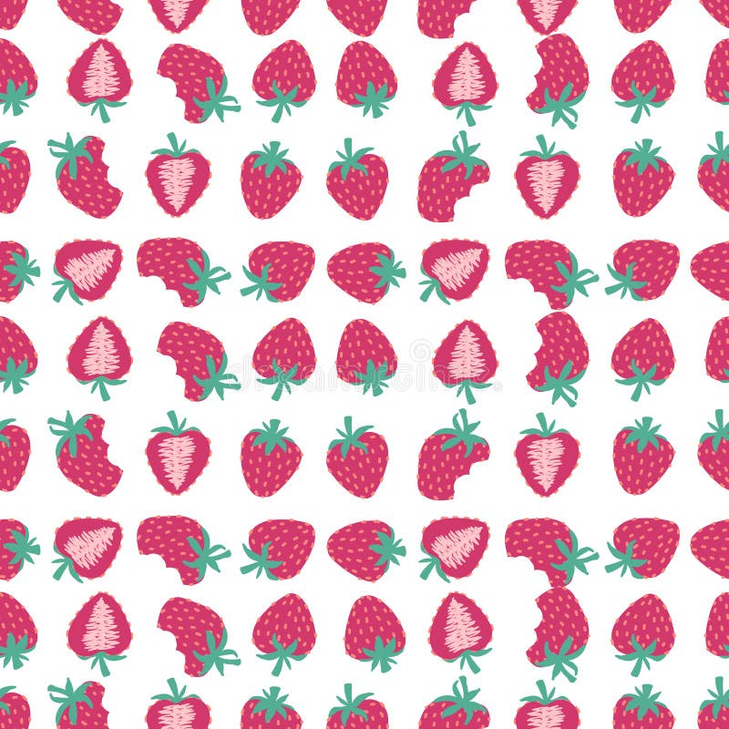 Strawberry Patterns, Red Strawberry, Strawberry Backgrounds, Strawberry ...