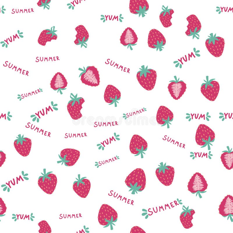 Strawberry Patterns, Red Strawberry, Strawberry Backgrounds, Strawberry ...