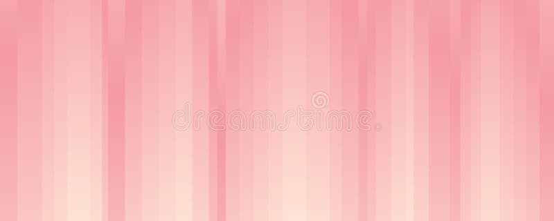 Strawberry Pink Gradient Stripes Soft Corrugated Banner Background ...