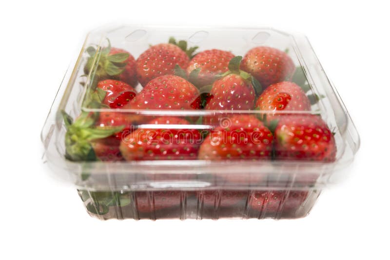 Strawberry Punnet stock image. Image of weight, healthy - 37511677